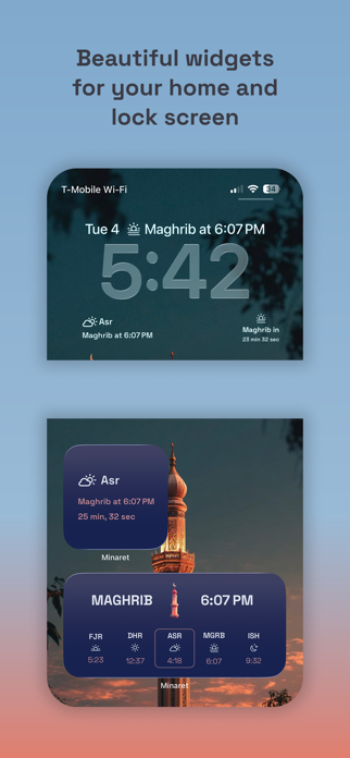 Minaret: Prayer Times for iPhone - Free App Download