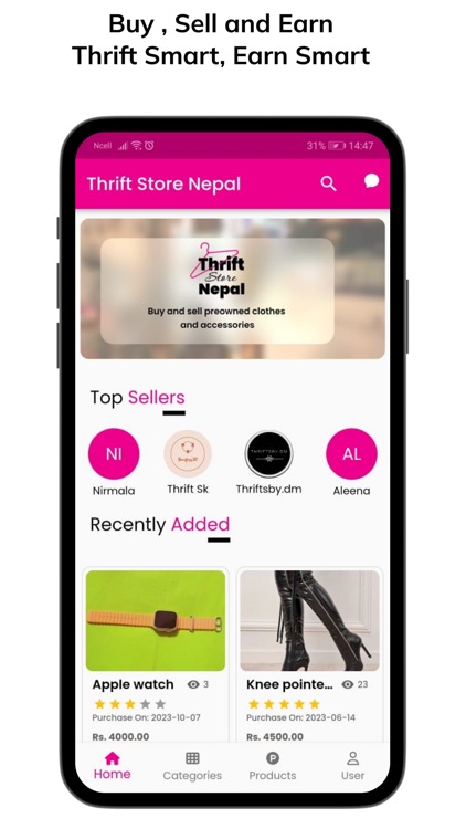 Thrift Store Nepal by Everest Technologies