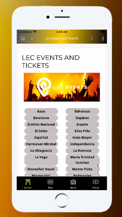 Lec Events And Tickets by Eliezer Tavarez