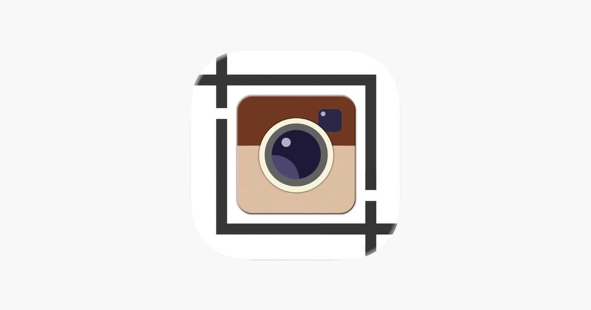 ‎Wit kader voor foto-effect-app - App Store