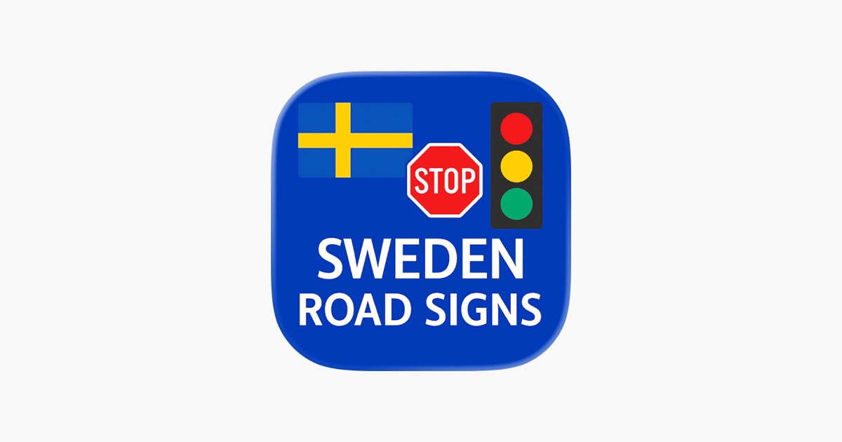 ‎Sweden Road Signs App - App Store