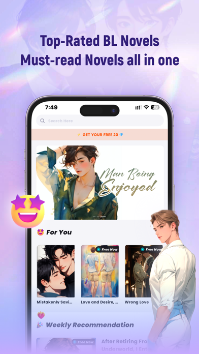 BL Bloom-Yaoi&BL&smut Novels for iPhone - Free App Download