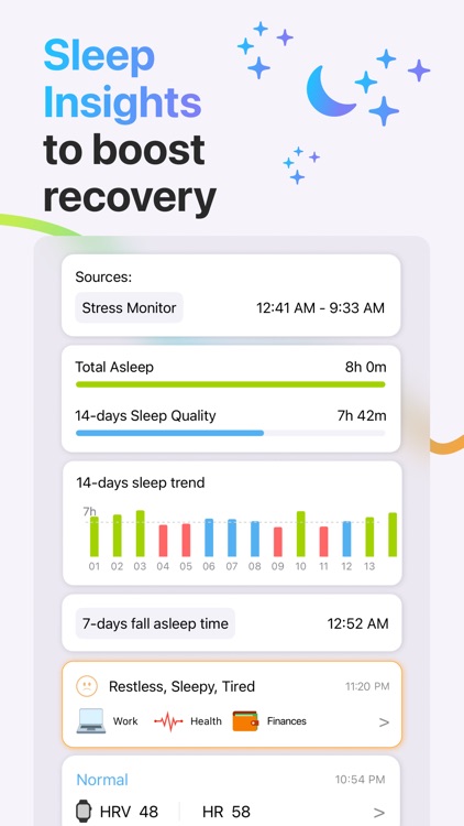 Stress Monitor for Watch by ActiveAce