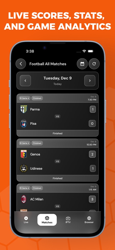 Dofu - Live Sports Score App - Sports App | MWM