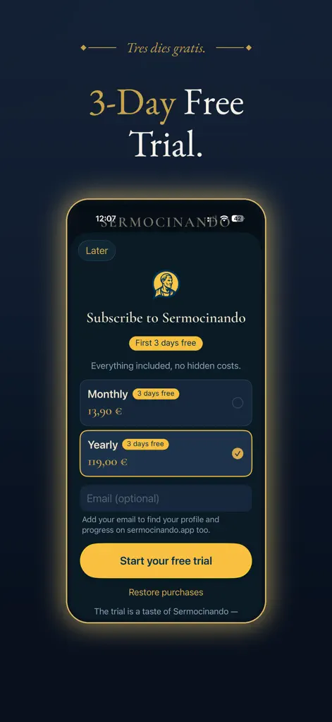 Sermocinando: your latin pal - Education App | MWM