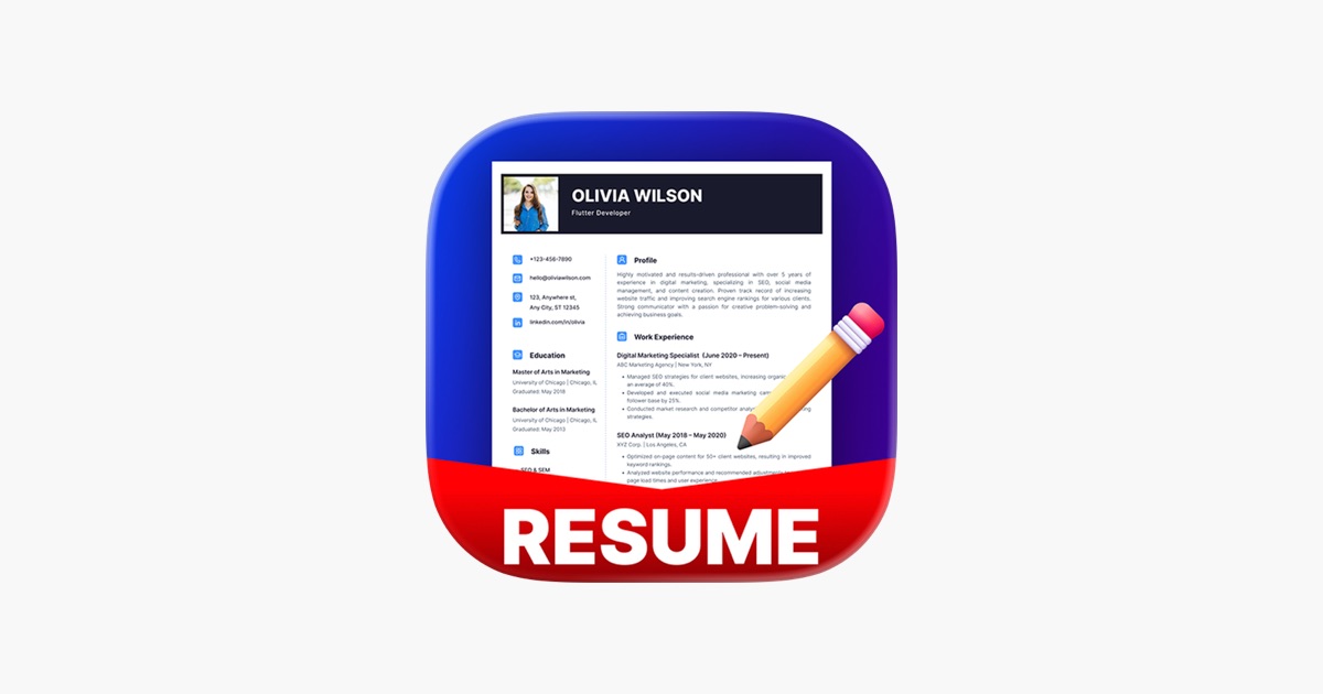 ‎Resume Builder App: CV maker App - App Store