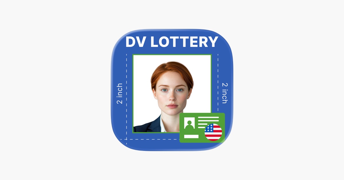 ‎DV Lottery 2027 – Photo Editor App - App Store