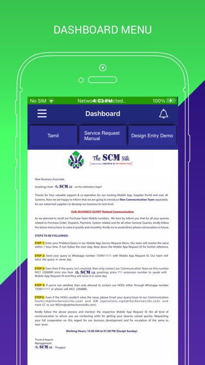 THE SCM SILK - PURCHASE by THE SCM SILK