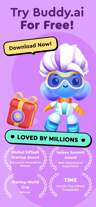 Buddy.ai: Kids Learning Games for iPhone - Free App Download