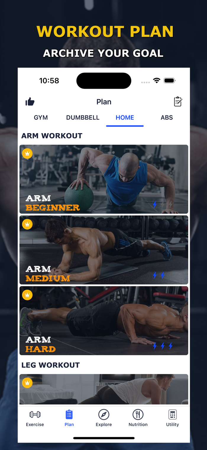 Home Workout & Gym Workout App - The Ultimate Fitness Solution