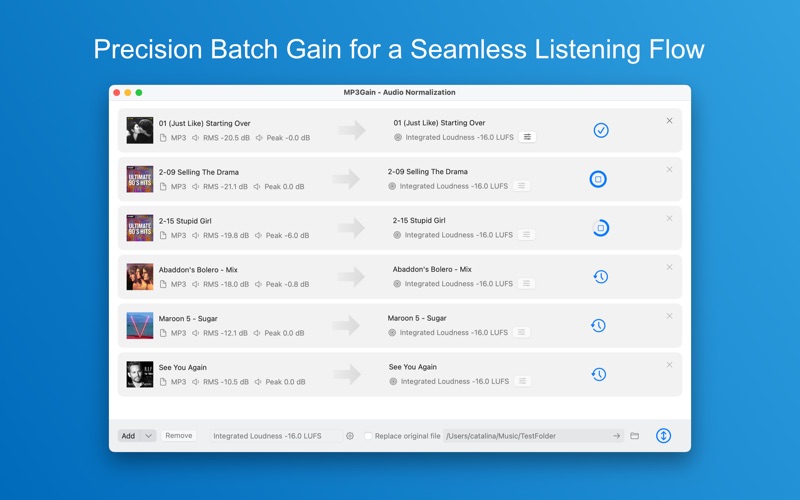 MP3 Gain - Audio Normalization pour PC et Mac - Télécharger gratuit ...