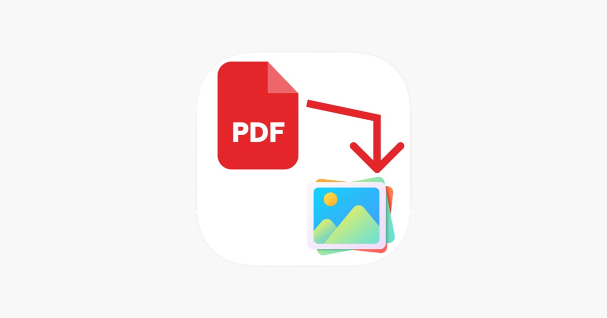 ‎PDF to Photos - JPG / PNG App - App Store
