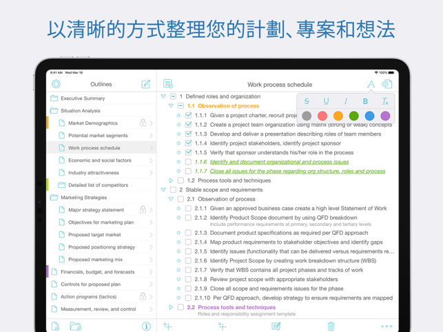 【iOS APP】Cloud Outliner 2 Pro 想法記錄器~將生活瑣事安排的更簡單輕鬆 – Dr.愛瘋 APP Navi