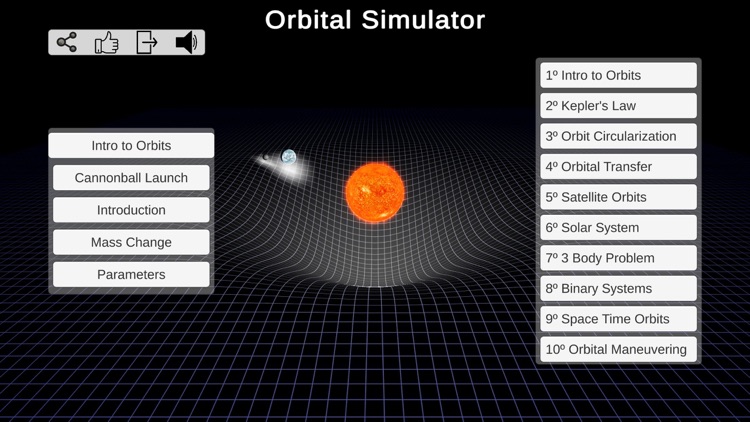 Orbital Simulator: Explorer by Renzo Macedo