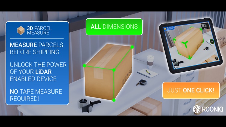 Parcel Measure by ROONIQ GmbH