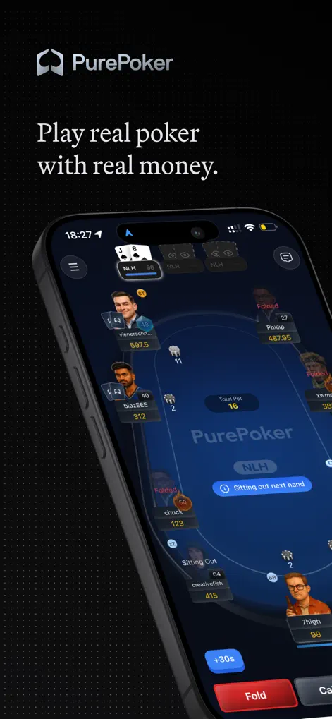 Pure Poker: Real Money Games - Games App | MWM