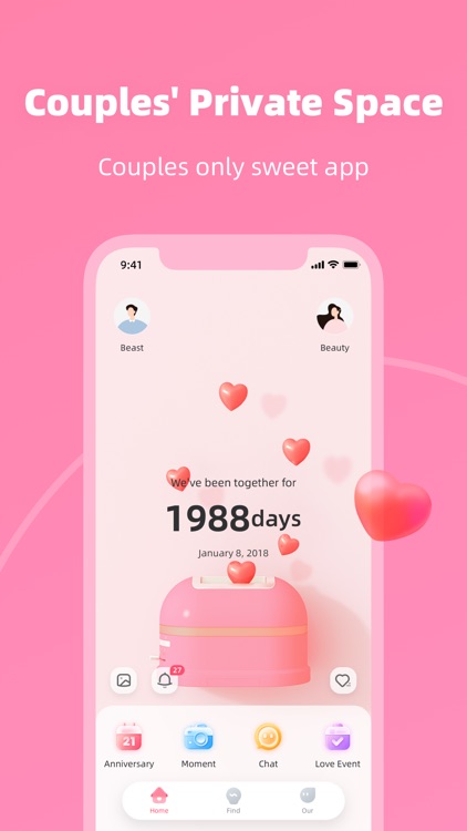 Sweet Us- Relationship Tracker by DISCOVERY BAY PTE. LTD.