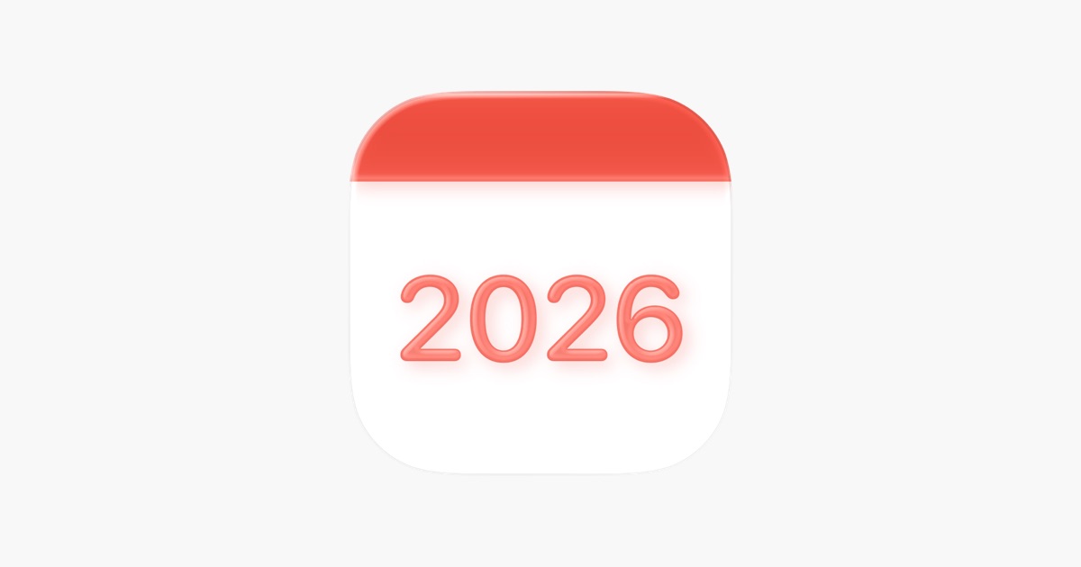 ‎Red Calendar 2026 App - App Store