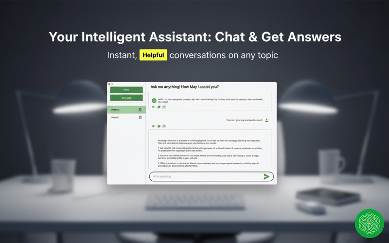 AI ChatBot + Ask Assistant for iPhone - Free App Download