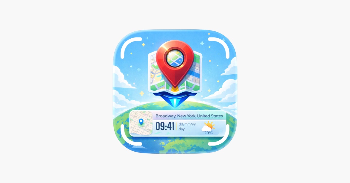 ‎GPS Photo Timestamp Camera App - App Store