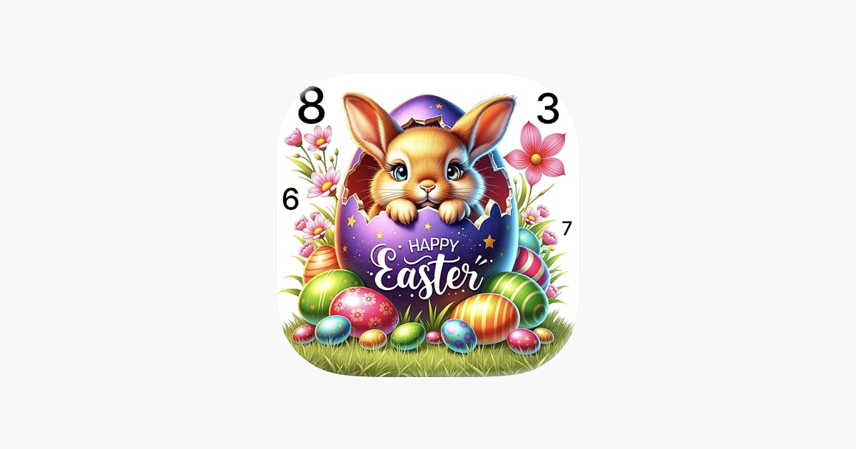 ‎Easter Color by Number Game App - App Store