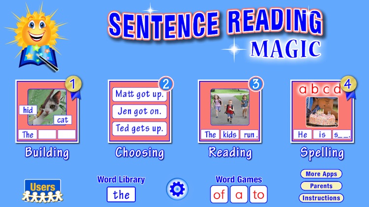 SENTENCE READING MAGIC by PRESCHOOL UNIVERSITY