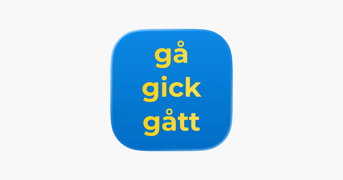 ‎Swedish Irregular Verbs App - App Store