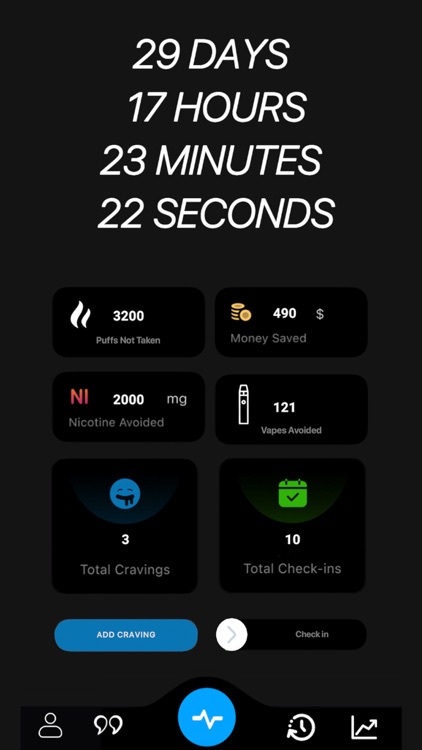 Stop Vaping - puff count by Amine HBIBIOUALI