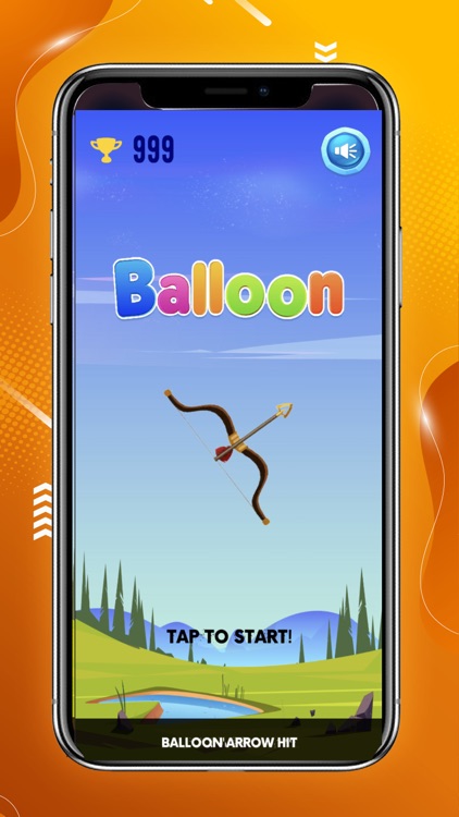 Balloon Arrow Hit by Tradenetworks