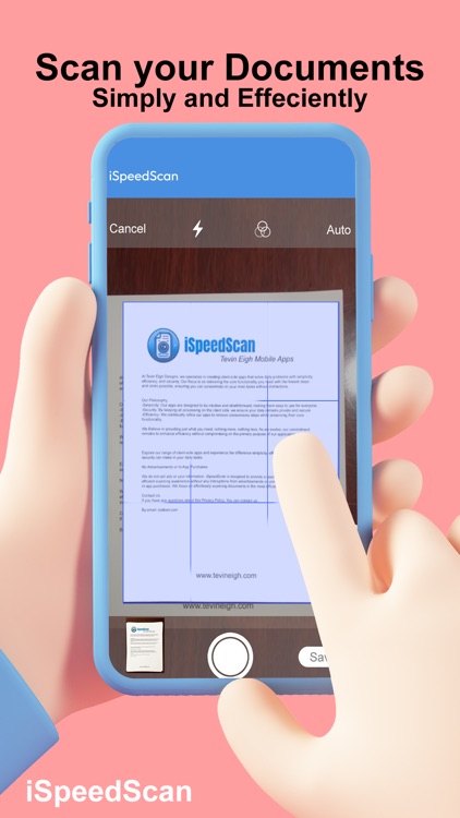 iSpeedScan – Quick Doc Scanner by Steven Albert