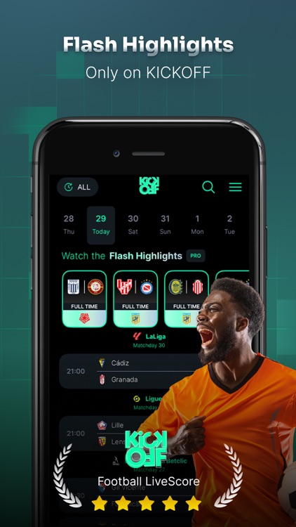 Football LiveScore by KICKOFF by Emmanuele Corporente