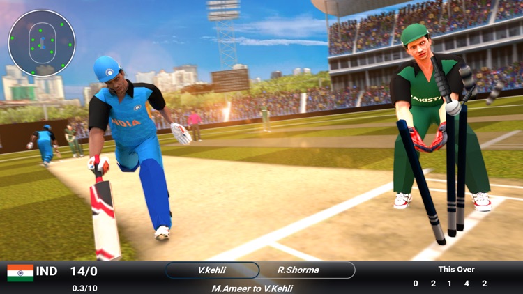 Cricket Game Champion Bat Ball by Sahir Lakhani