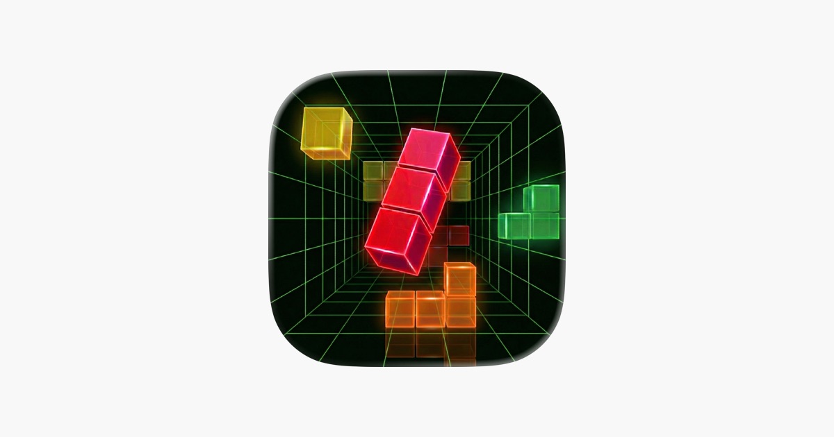 ‎Block Drop 3D: Retro Puzzle App - App Store