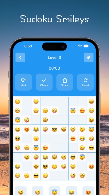 Emoji Sudoku Puzzle by 京国 赵