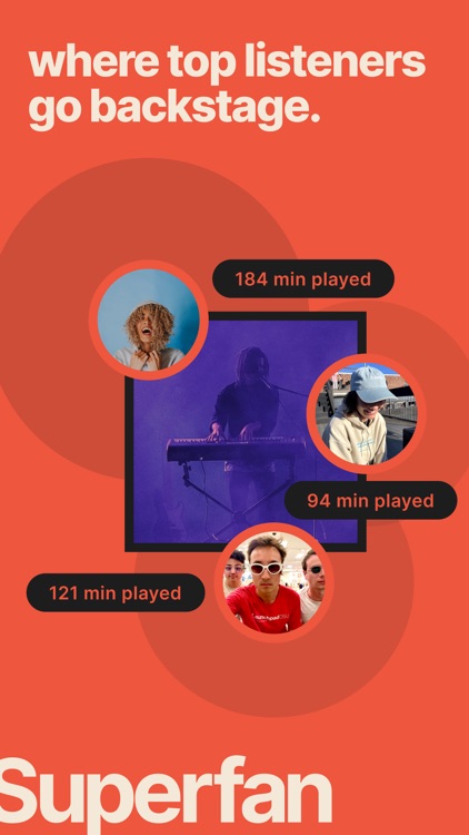 Superfan, the social music app by Sparky Tech, Inc.