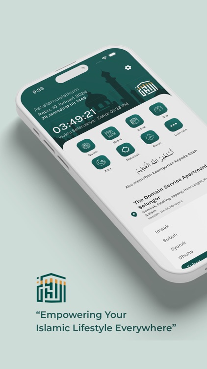 Al-Ihya - Prayer Time & Quran by TODAK Digitech Sdn.Bhd