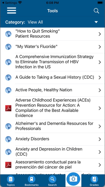 USPSTF Prevention TaskForce by AHRQ