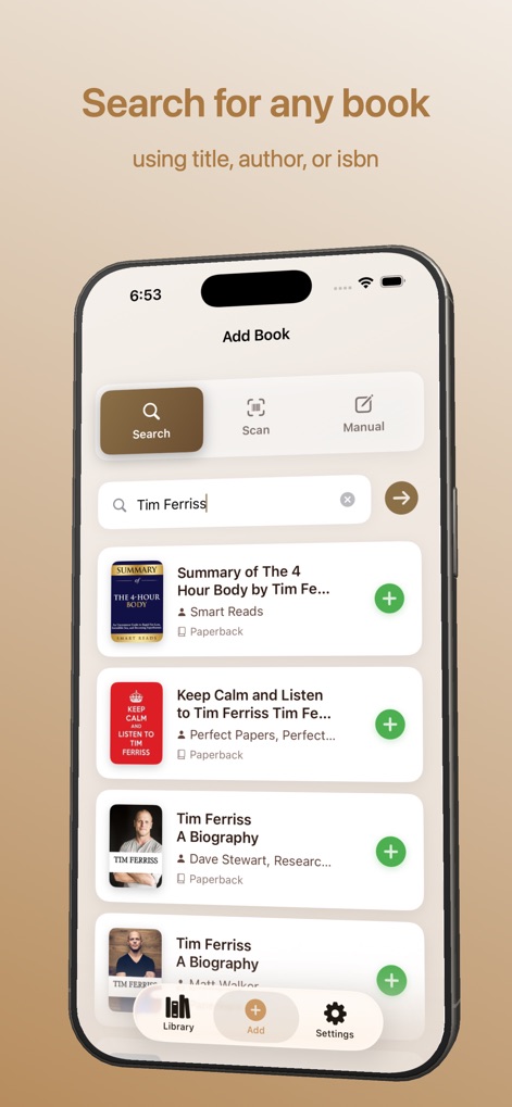 My Book List - Library Tracker - Books App | MWM