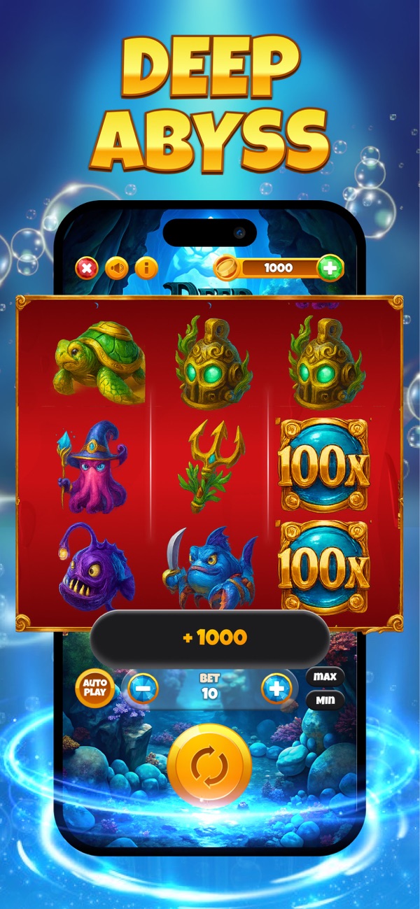 OceanTreasure - Slots Machines - OceanTreasure是一款海底主题老虎机游戏，玩家能在