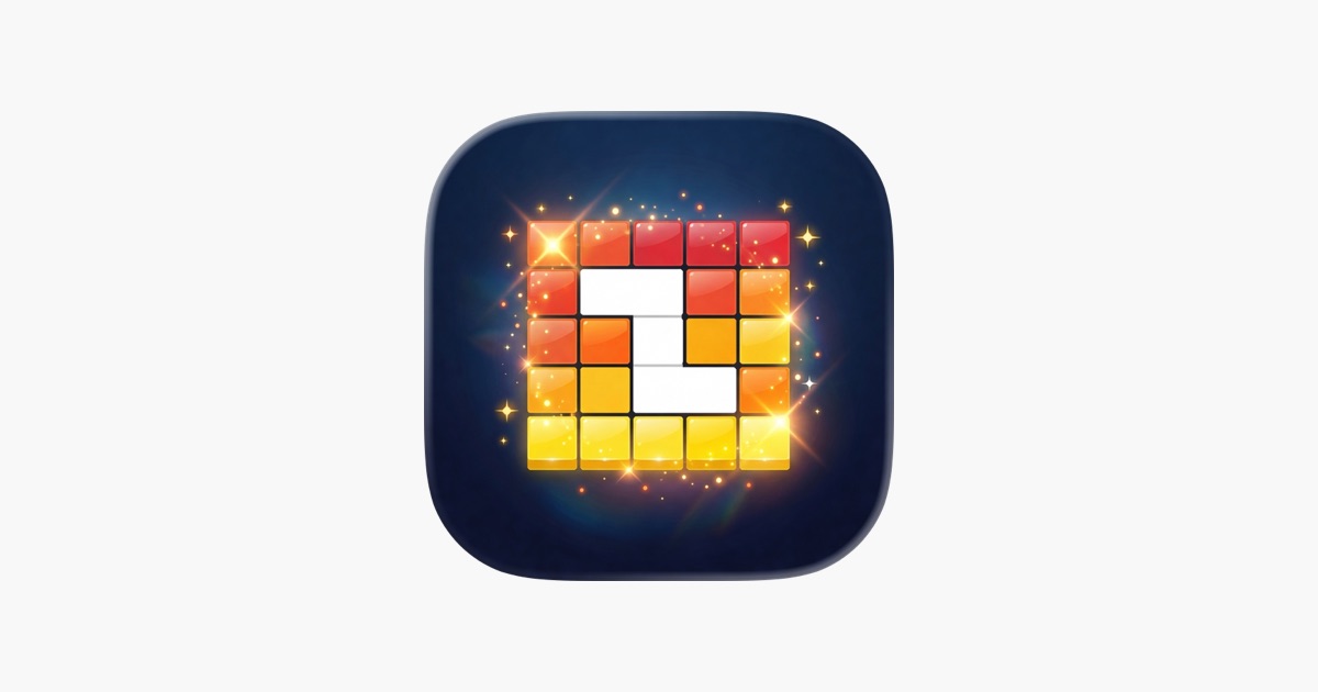 ‎Neon Tetris：Glow Block Puzzle‑App – App Store