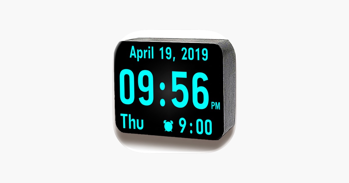 ‎Huge Digital Clock Proアプリ - App Store