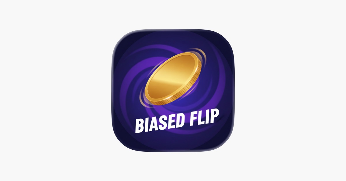 ‎Biased Coin Flip App - App Store