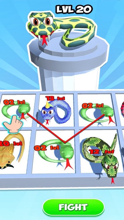 Snake Run Merge & Evolve by Fatima Ishrat