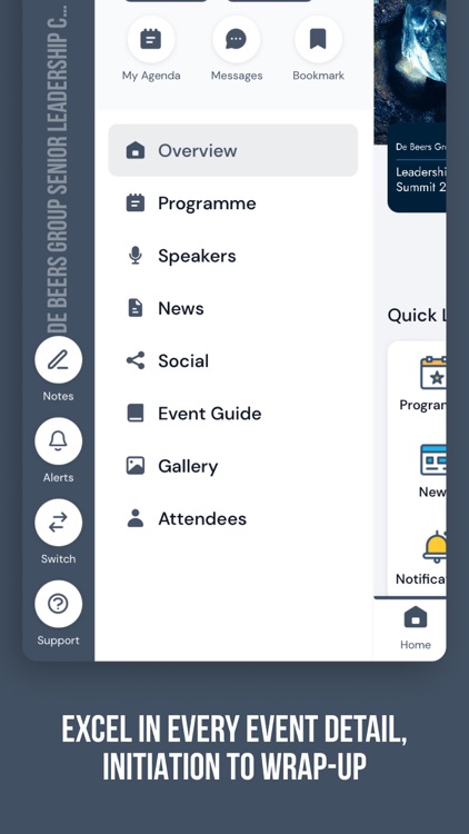 De Beers Group Events by Teknowledge Software