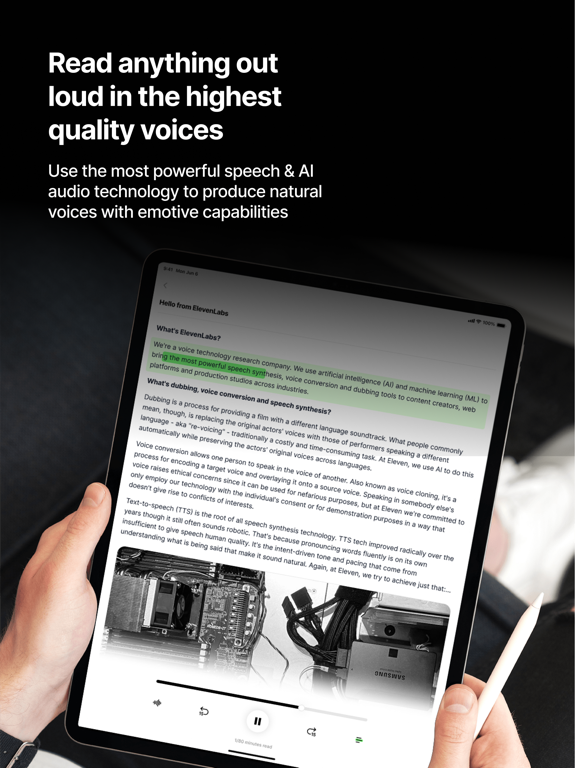ElevenLabs Reader: AI Audio | App Price Drops