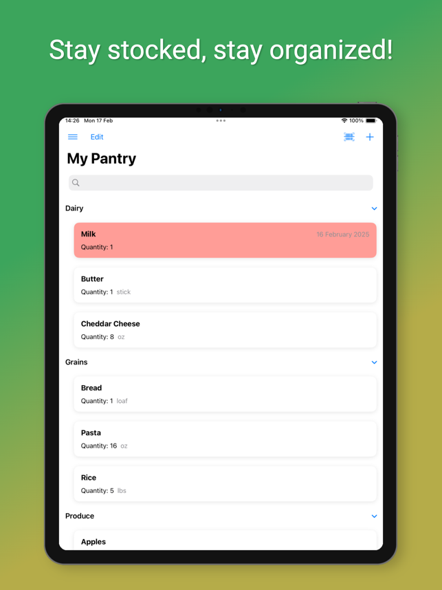 【iOS APP】Pantry Check 檢查食品儲藏室~家庭日常庫存追蹤器 – Dr.愛瘋 APP Navi