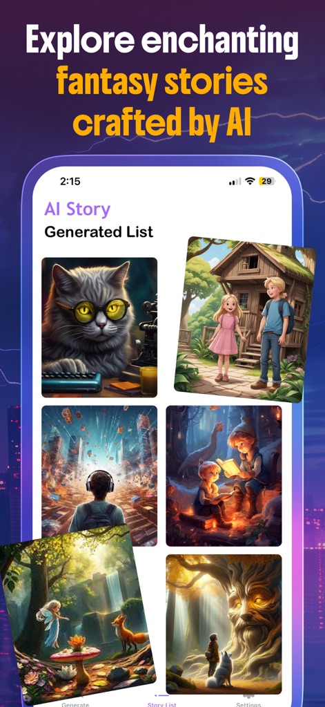 Novel AI - AI Story Generator - Books App | MWM