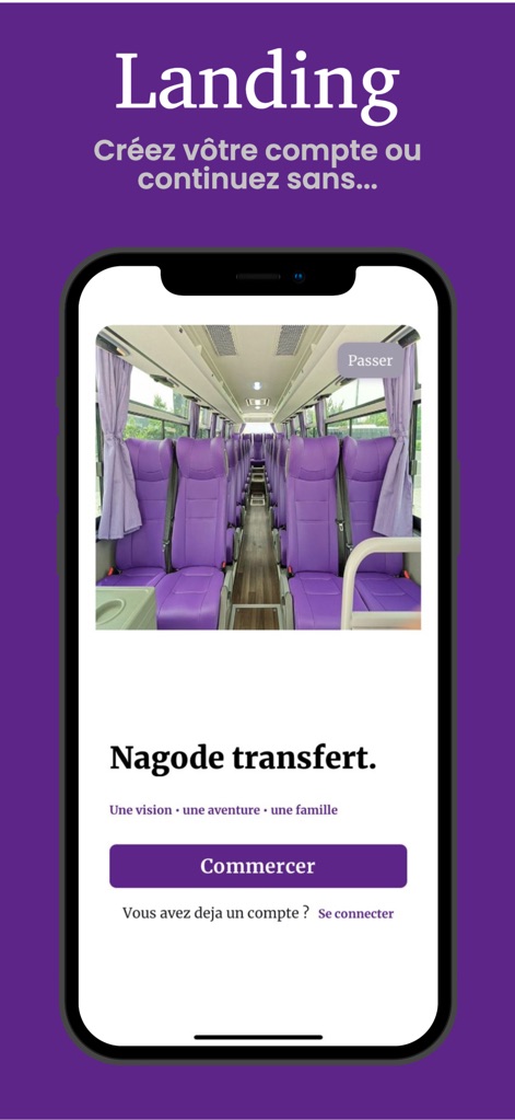 Nagode Bus - Travel App | MWM