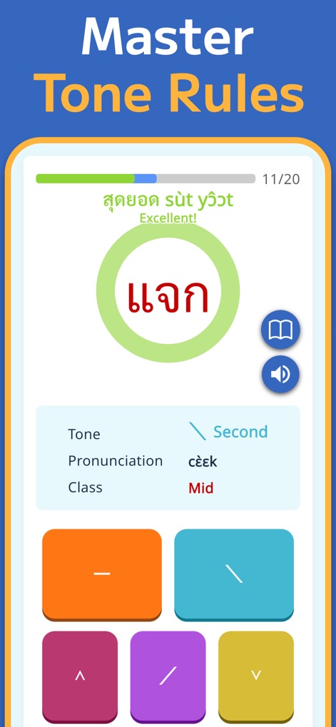 Read Thai: Alphabet & Tones - Education App | MWM