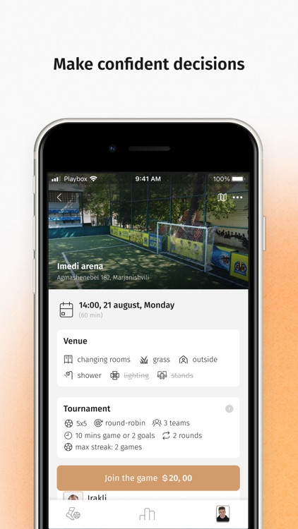 Playbox Football Platform by Georgii Nurov